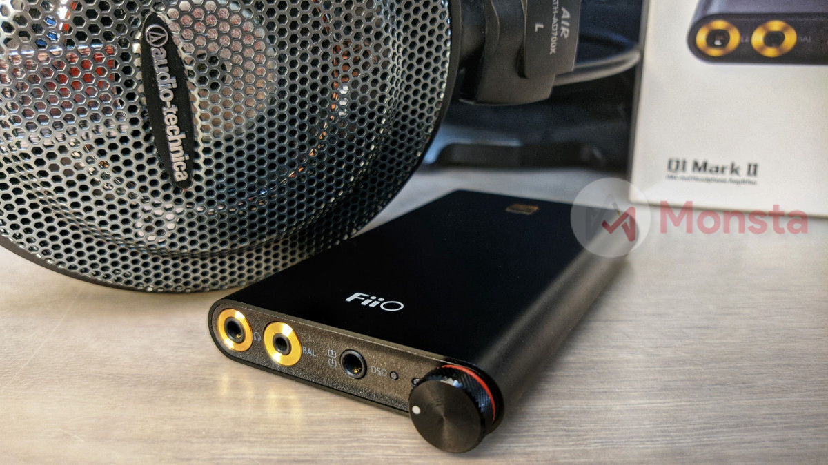 FiiO Q1 Mark II Native DSD DAC & Amplifier (Sponsored by Red Ape - Headphone Store) - AudioMonsta